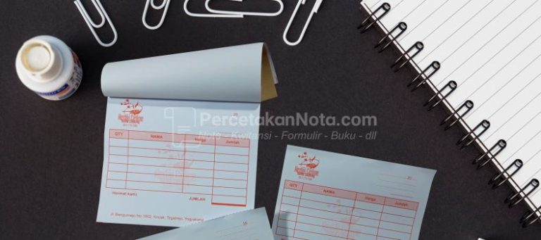 Tempat Cetak Nota Laundry Terdekat – Percetakannota.com - Percetakan Nota