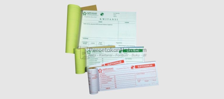 Percetakan Kwitansi Custom Untuk Berbagai Macam Bisnis - Percetakan Nota